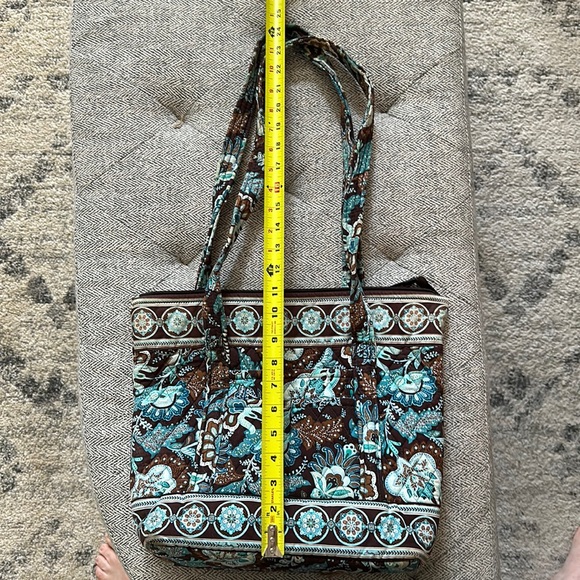 Vera Bradley | Bags | Vera Bradley Tote Bag Java Blue Retired Pattern ...
